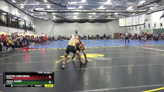 133 lbs Cons. Round 2 - Mack Baird, Adrian vs Justin Corcoran, Adrian 133 lbs Cons. Round 2 - Mack Baird, Adrian vs Justin Corcoran, Adrian