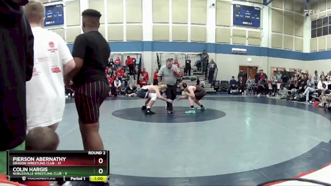 130 lbs Round 2 (3 Team) - Pierson Abernathy, Dragon Wrestling Club vs ...