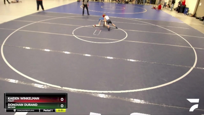 65B Round 2 - Donovan Durand, Becker vs Kaiden Winkelman, Foley