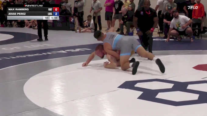 97 Finals kg Champ. Round 1 - Max Ramberg, Viking RTC vs Jesse Perez ...