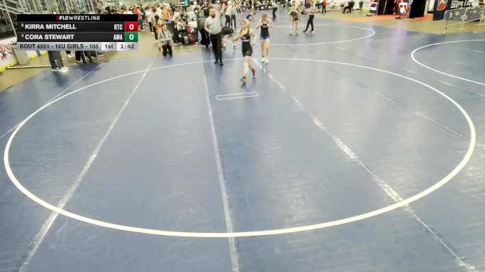 16U Girls - 105 lbs Quarters - Cora Stewart, Askren Wrestling Academy ...