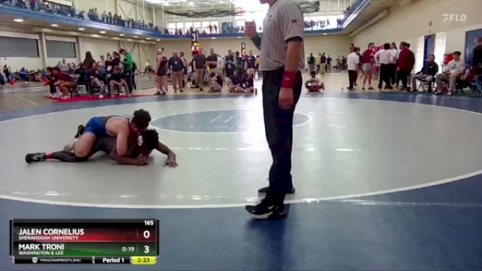 165 lbs Cons. Round 4 - Mark Troni, Washington & Lee vs Jalen Cornelius ... 165 lbs Cons. Round 4 - Mark Troni, Washington & Lee vs Jalen Cornelius ...