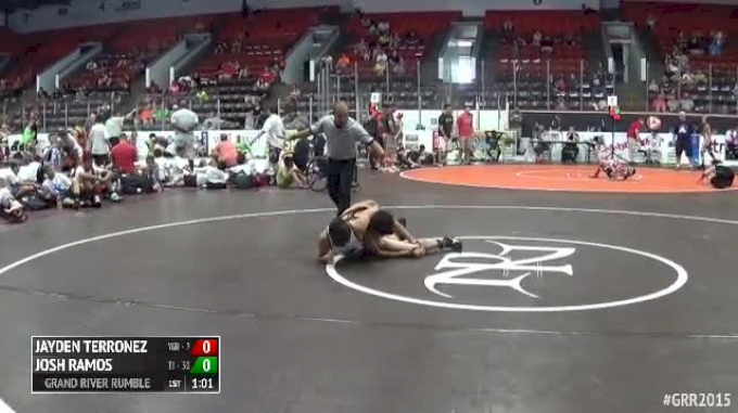 130 Round 3 Josh Ramos (Team Illinois) vs. Jayden Terronez (Young Guns ...