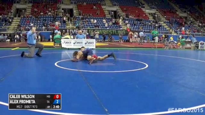 152 Cons. Round 2 Alex Frometa (Texas) vs. Caleb Wilson (Maryland)
