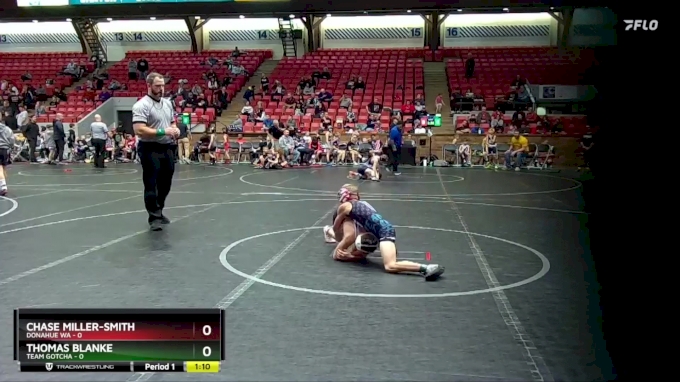 72 lbs Round 2 (4 Team) - Chase Miller-Smith, Donahue WA vs Thomas ...