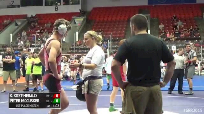 140 1st Place Match Peter McCusker (Chi City Monstarz) vs. Karson Kost ...