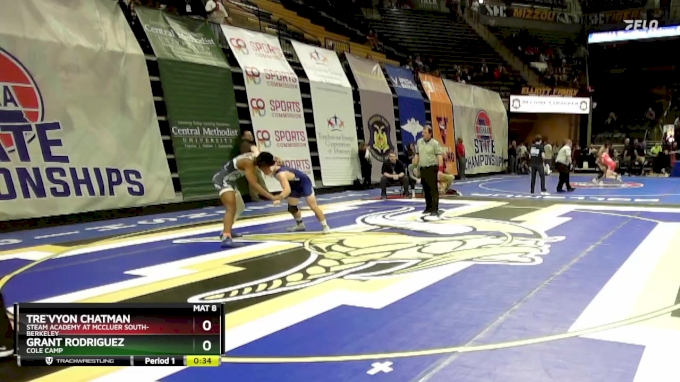 165 Class 1 lbs Cons. Round 2 - Tre`Vyon Chatman, STEAM Academy At ...