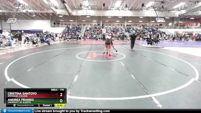 170 lbs Champ. Round 2 - Andrea Franko, University Of Alberta vs ...