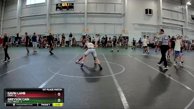 84 lbs Finals (2 Team) - Greyson Cain, Full Circle vs Gavin Lamb, CRWC