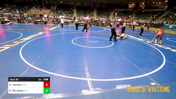 100 lbs Quarterfinal - Holden Jacobs, Scots Wrestling Club vs Harrison ...