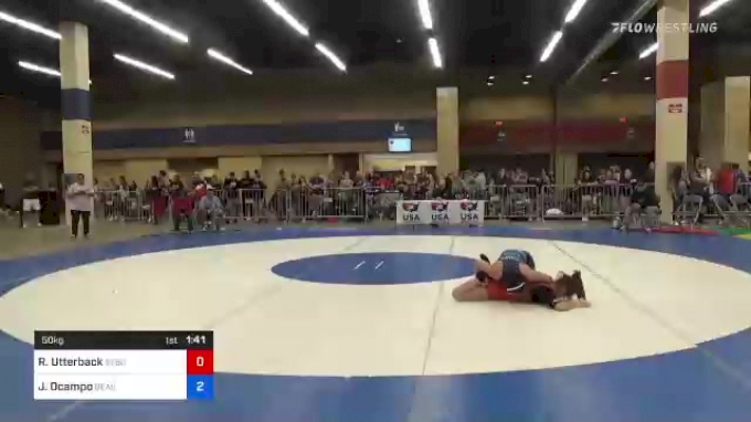 50 kg Round Of 32 - Reanah Utterback, Sebolt Wrestling Academy vs ...