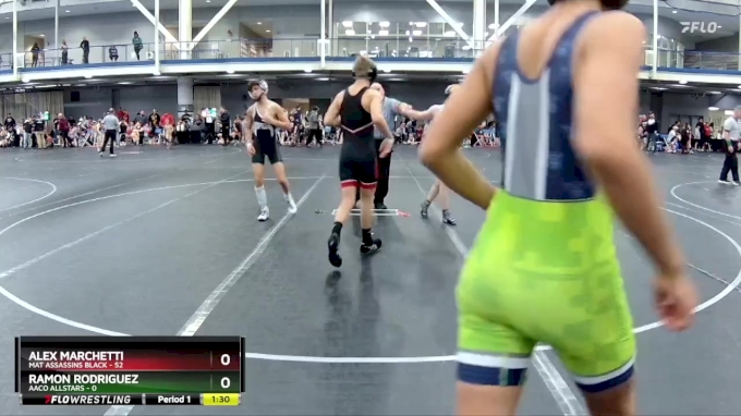 110 lbs Round 1 (8 Team) - Alex Marchetti, Mat Assassins Black vs Ramon ...