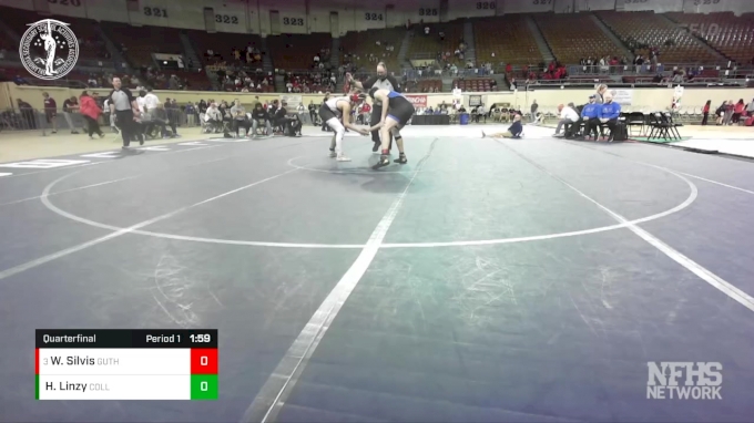 5A-190 lbs Quarterfinal - Wesley Silvis, GUTHRIE vs Hunter Linzy ...