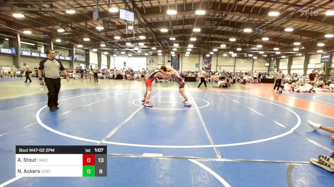 138 lbs Rr Rnd 2 - Aden Stout, Team Nauman Black vs Noah Ackers ...