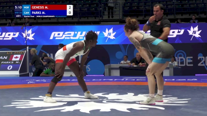 50 kg 1/4 Final - Miesinnei Mercy Genesis, Nigeria vs Madison Bianca ...