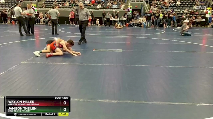 75 lbs Quarterfinal - Waylon Miller, Greater Heights Wrestling vs ...