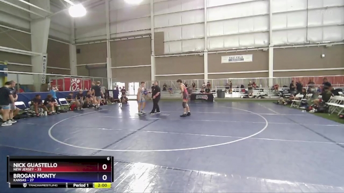 126 lbs Quarters & 1st Wb (16 Team) - Nick Guastello, New Jersey vs ...