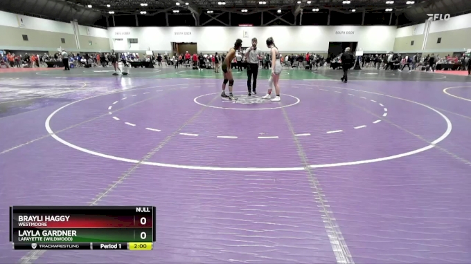 130 lbs Champ. Round 1 - Brayli Haggy, Westmoore vs Layla Gardner ...