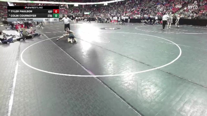 D3-126 lbs Cons. Semi - Colin Cournoyer, Stratford vs Tyler Paulson ...