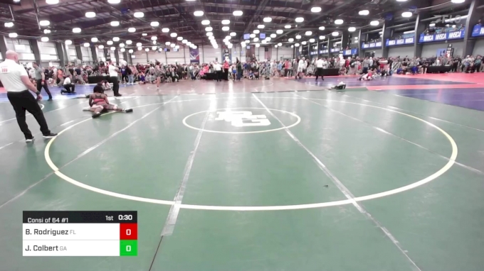 138 lbs Consi Of 64 #1 - Brendan Rodriguez, FL vs Jobi Colbert, GA