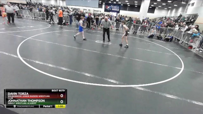 77 lbs Champ. Round 2 - Johnathan Thompson, Sebolt Wrestling Academy vs ...