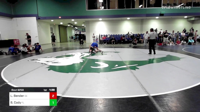 152 lbs Consi Of 16 #1 - Luke Bender, DE vs Brandon Cody, FL