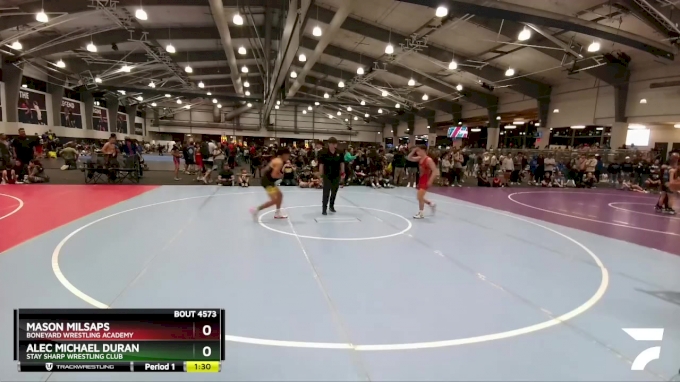 120 lbs Semifinal - Mason Milsaps, Boneyard Wrestling Academy vs Alec ...