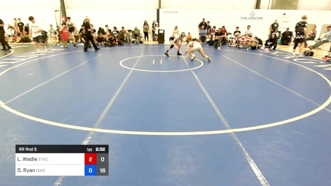 51 kg Rr Rnd 5 - Logan Wadle, Shore Thing Stampede vs Devin Ryan, Edge ...