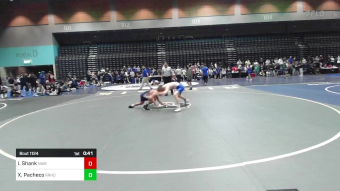 113 lbs Consi Of 16 #1 - Ilan Shank, Nampa vs Xavier Pacheco, Rio Rancho