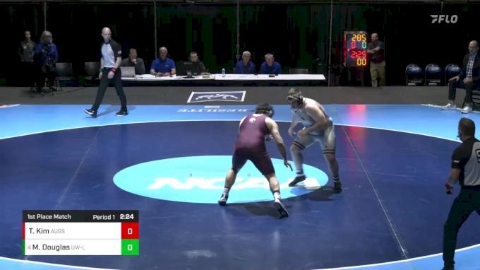 285 lbs 1st Place Match - Michael Douglas, Wisconsin-La Crosse vs Tyler ...