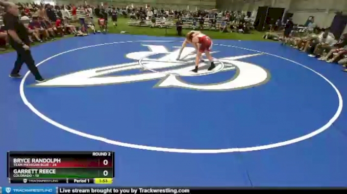 138 lbs Round 2 (8 Team) - Bryce Randolph, Team Michigan Blue vs ...