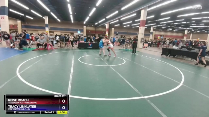 170 lbs Cons. Semi - Reise Roach, Takedown-City Wrestling vs Tracy ...