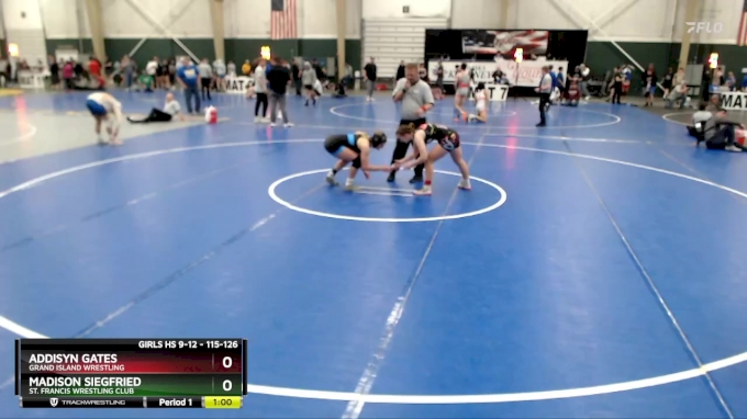 115-126 lbs 3rd Place Match - Addisyn Gates, Grand Island Wrestling vs ...