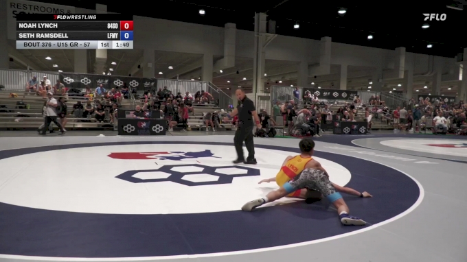 U15 GR - 57 lbs Cons. Round 3 - Noah Lynch, 843 SOT vs Seth Ramsdell ...