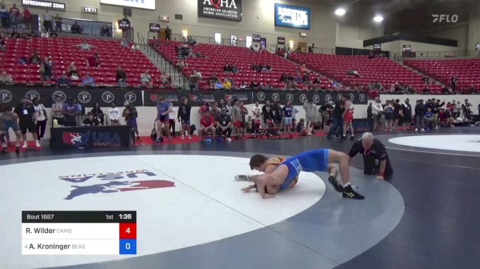 80 kg Cons Semis - Ryder Wilder, Camden County High School Wrestling vs ...