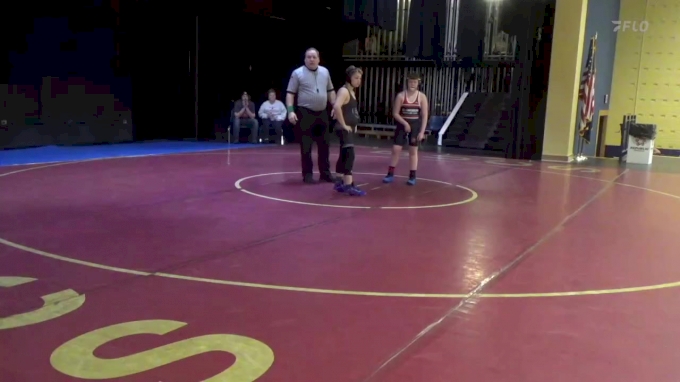 150 lbs Semifinal - Dallin Horner, All American WC vs Gavin Crawford ...