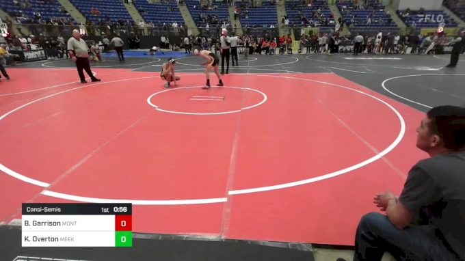 110 lbs Consolation - Brayson Garrison, Montrose Elite vs Kael Overton ...