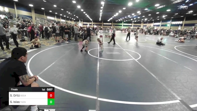 49 lbs Final - Steven Ortiz, SoCal Hammers vs Samuel Islas, Tucson Cyclones
