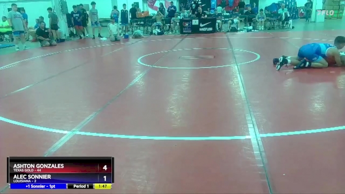 119 lbs Quarterfinals (8 Team) - Ashton Gonzales, Texas Gold vs Alec ...