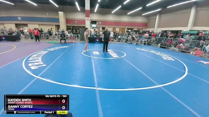 190 lbs Champ. Round 2 - Kayden Smith, Bandit Combat Sports vs Danny ...