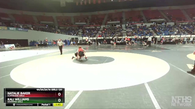 4A/3A/2A/1A Girls 120 Quarterfinal - Kali Williams, Oakridge Girls vs ...