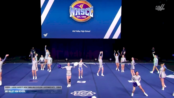 Mid Valley High School [2026 Cheer - Large Varsity Non Tumbling ...