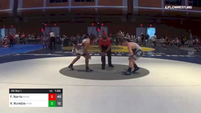 135 lbs Rr Rnd 1 - Frank Norris, Malvern Blue vs Rocky Ruredzo, MF Black