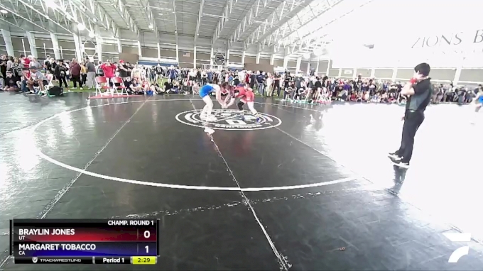 135 lbs Champ. Round 1 - Braylin Jones, UT vs Margaret Tobacco, CA