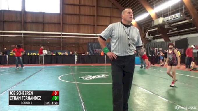 75A m, Joe Scheeren vs Ethan Fernandez, Rednose Wrestling School