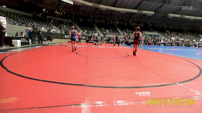 95 lbs Consi Of 8 #2 - Isaac Weber, Ringers vs Cain Crosson, Sebolt ...