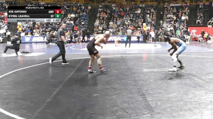157 lbs Round Of 32 - Joe Antonio, Army vs Kyrel Leavell, The Citadel