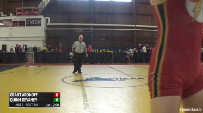 135A m, Grant Aronoff vs Quinn Devaney, The Mcdonogh School