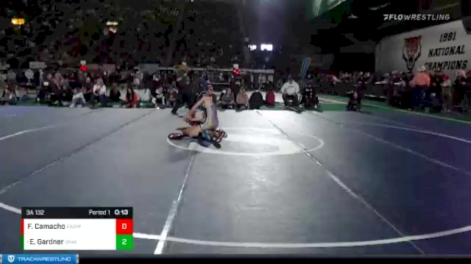 3A 132 lbs Cons. Semi - Easton Gardner, Snake River vs Fernando Camacho ...