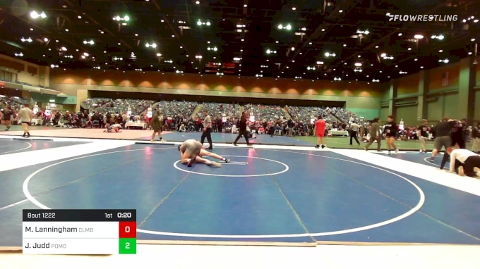 182 lbs Consi Of 16 #1 - McKade Lanningham, Columbia vs Jacob Judd, Pomona